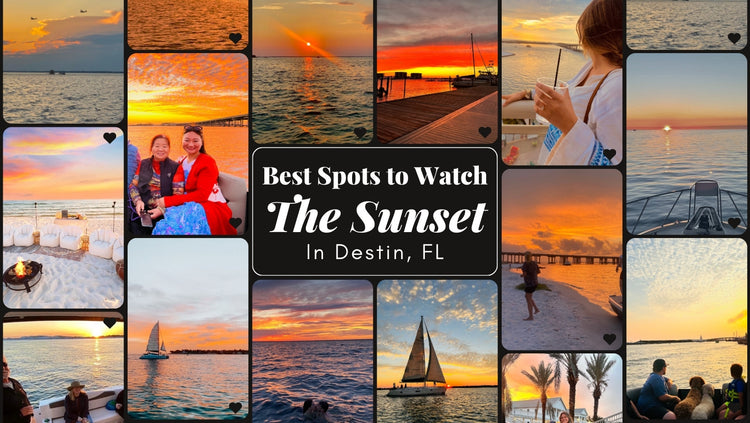 Best Spots To Watch The Sunset In Destin, Florida – Crab Island Adventures